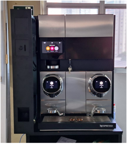 Vending Machine N&W Momento Capsules Dispenser – VMtecnologia